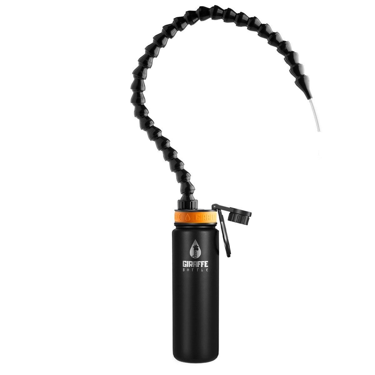 Tower Hands Free Drinking Stainless Steel | Giraffe Bottle
